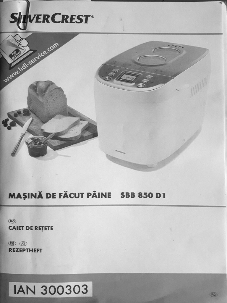Aparat de Paine de La Lidl - 20180728-175215 | PDF