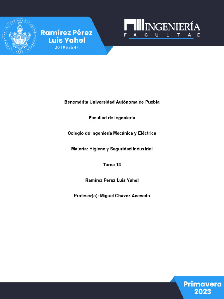 Tarea 13 Ramirez Perez Luis Yahel | PDF | Solvente