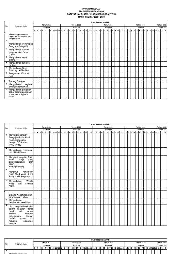 Administrasi Fatayat Kebocoran | PDF | Bisnis | Ilmu Sosial