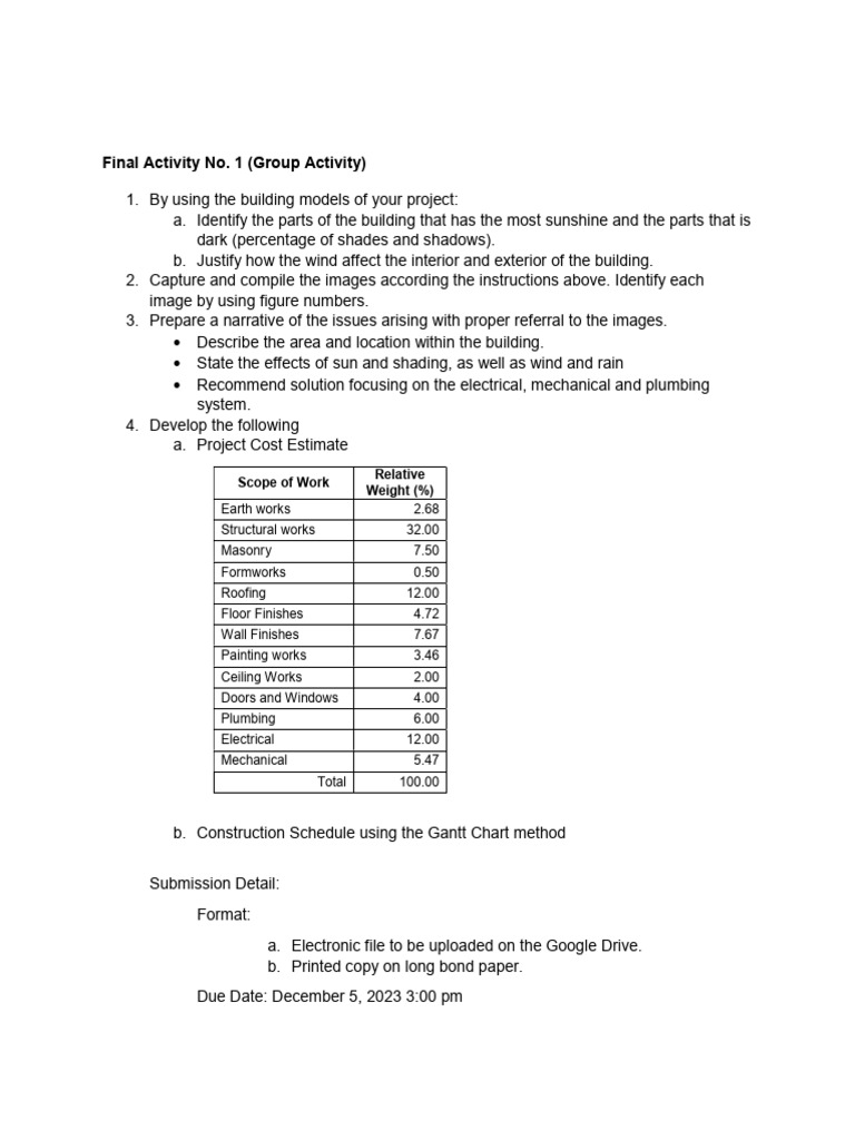 Finals Activity | PDF | Computers