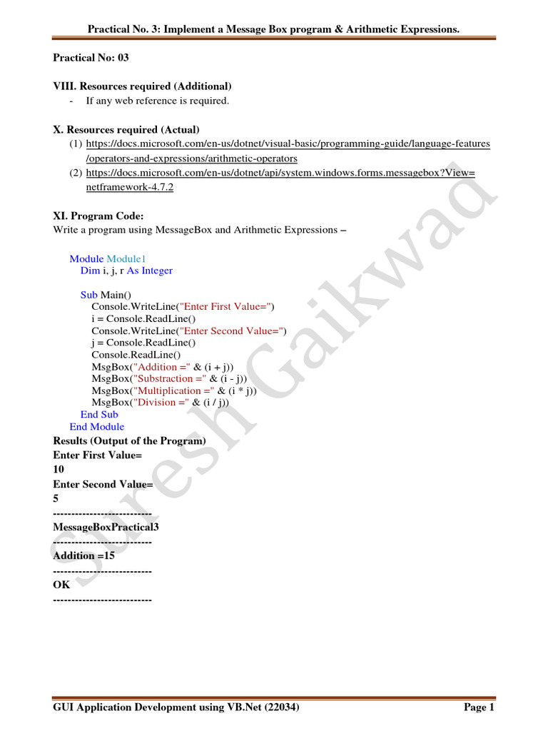 GAD Manual | PDF | Computer Programming | Computing