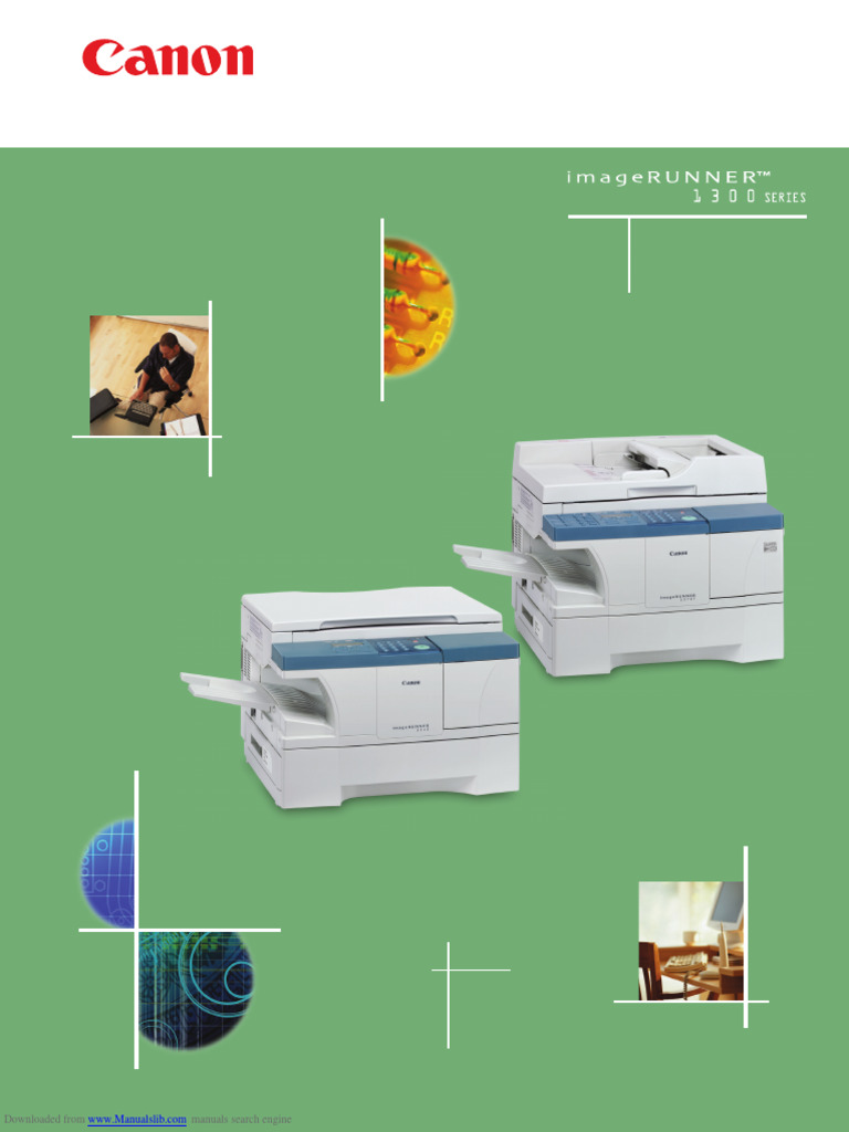 Imagerunner 1300 Series Brochure | PDF | Fax | Printer (Computing)