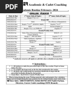 Acs Frb-26 Routine | PDF