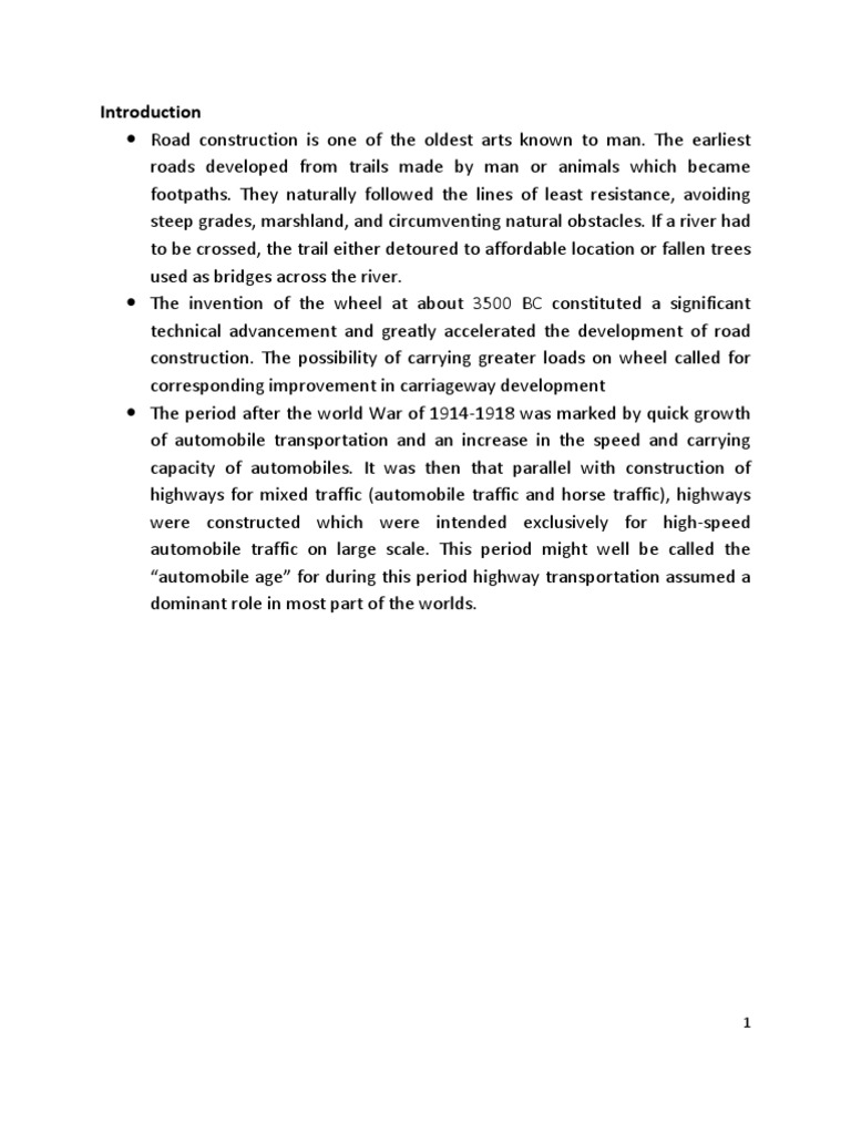 Overview of Road Construction and Maintenance | PDF | Road Surface | Road
