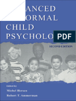 Abnormal Child Psychology Overview | PDF | Mental Disorder | Autism