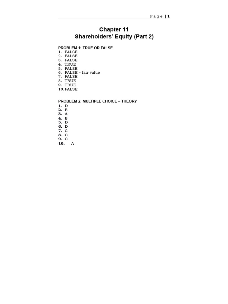 Sol Man Chapter 11 She Part 2 2021 - Compress | PDF | Retained Earnings ...
