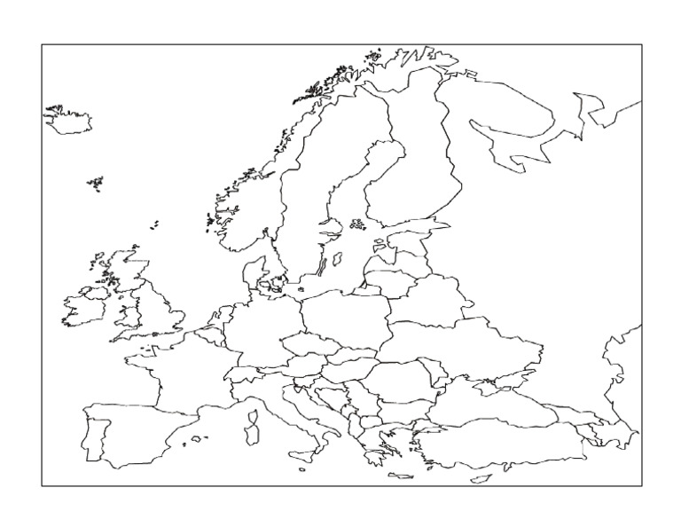 Harta Muta Europa | PDF