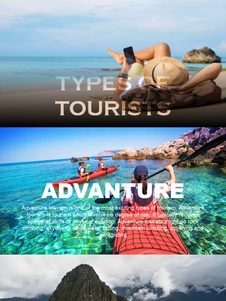 Types of Tourists | Download Free PDF | Tourism | Service Industries