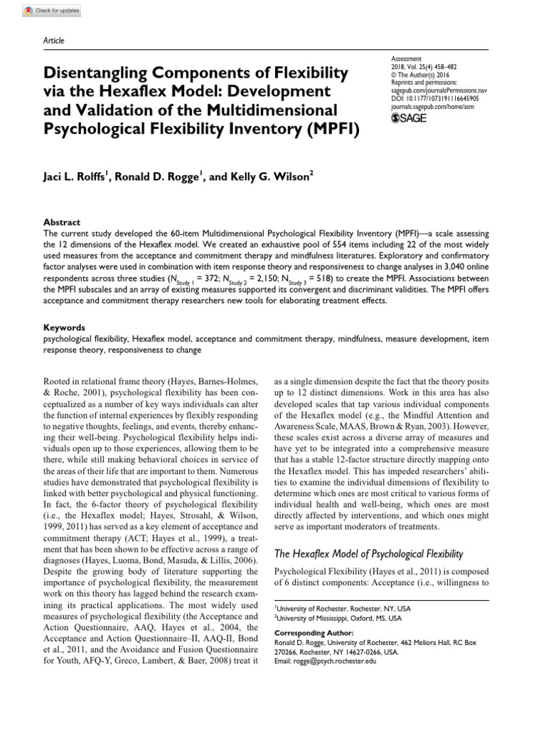 Rolffs Et Al 2016 Disentangling Components of Flexibility Via The ... Rolffs Et Al 2016 Disentangling Components of Flexibility Via The ...
