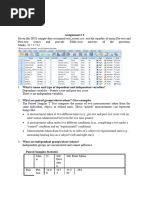 Analyzing Pre/Post Test Data | PDF | Student's T Test | Statistics