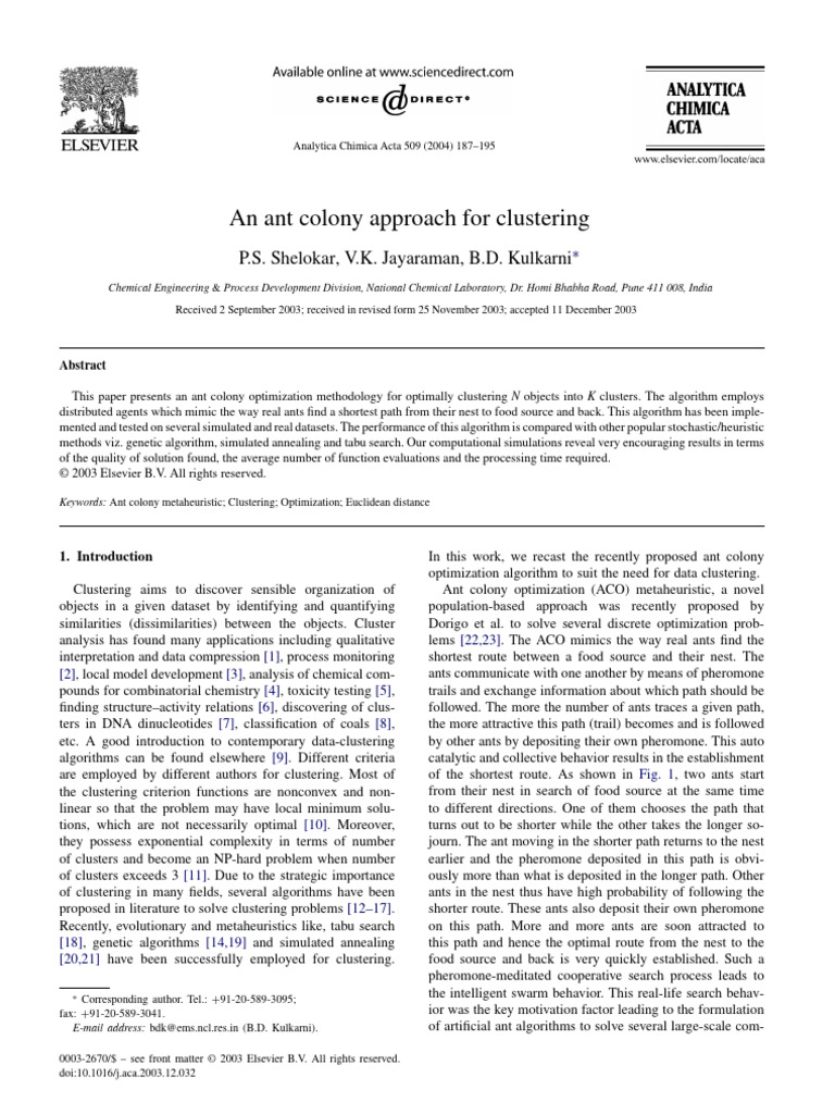 A Hybrid Gene Selection Approach For Microarray Data Classification Using | PDF | Cluster ...