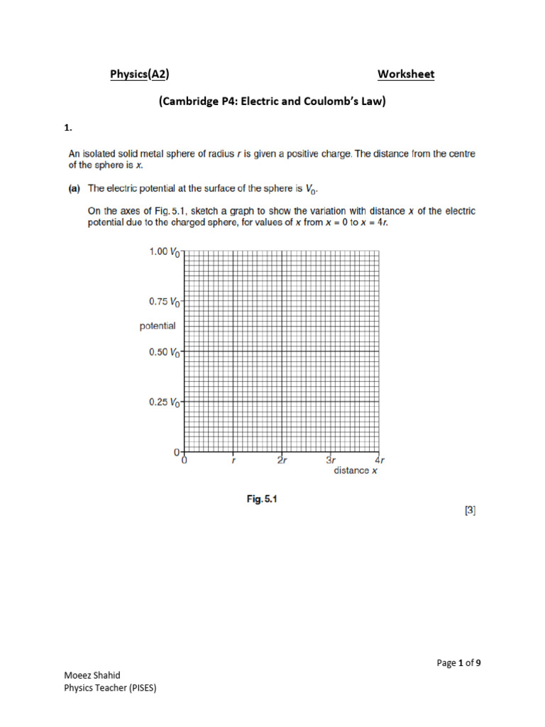 Coulombs Law | PDF