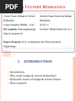 Hydraulic Structures II Lecture Note | PDF | Spillway | Dam