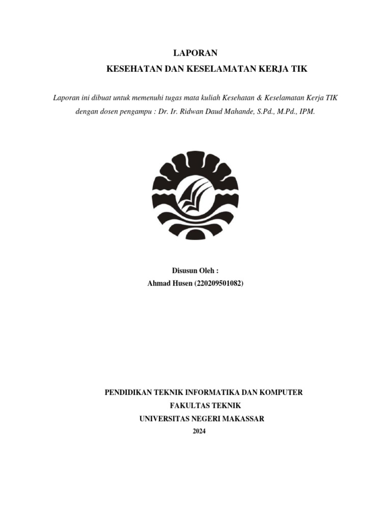 TUGAS - K3 - Ahmad Husen - 220209501082 | PDF | Seni | Komputer