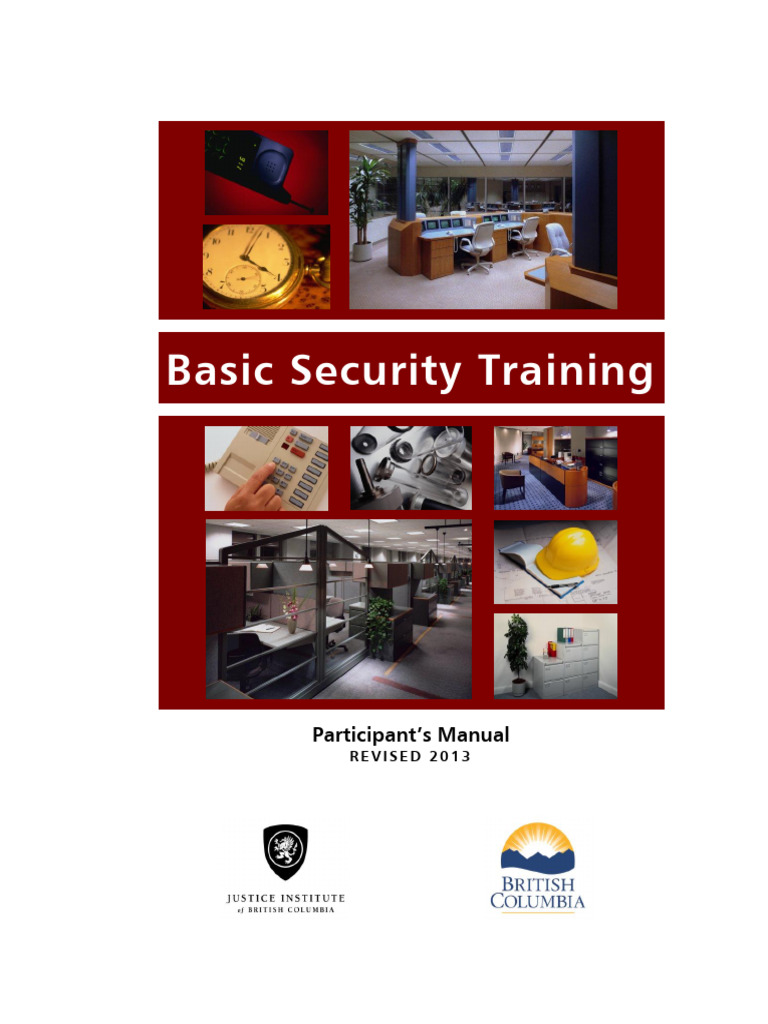 BST Participant Manual Sept2013 | Download Free PDF | Security Guard | Confidentiality