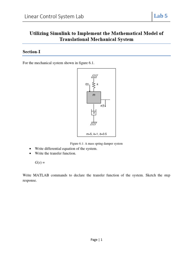 Lab 05 | PDF | Matlab | Applied Mathematics