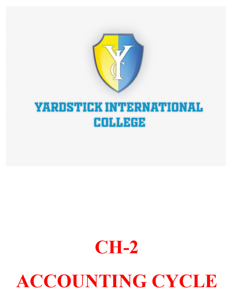 CH.2 Part I | PDF | Debits And Credits | Financial Services