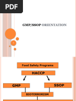 SSOP Guidelines for Food Safety | PDF | Sanitation | Safety