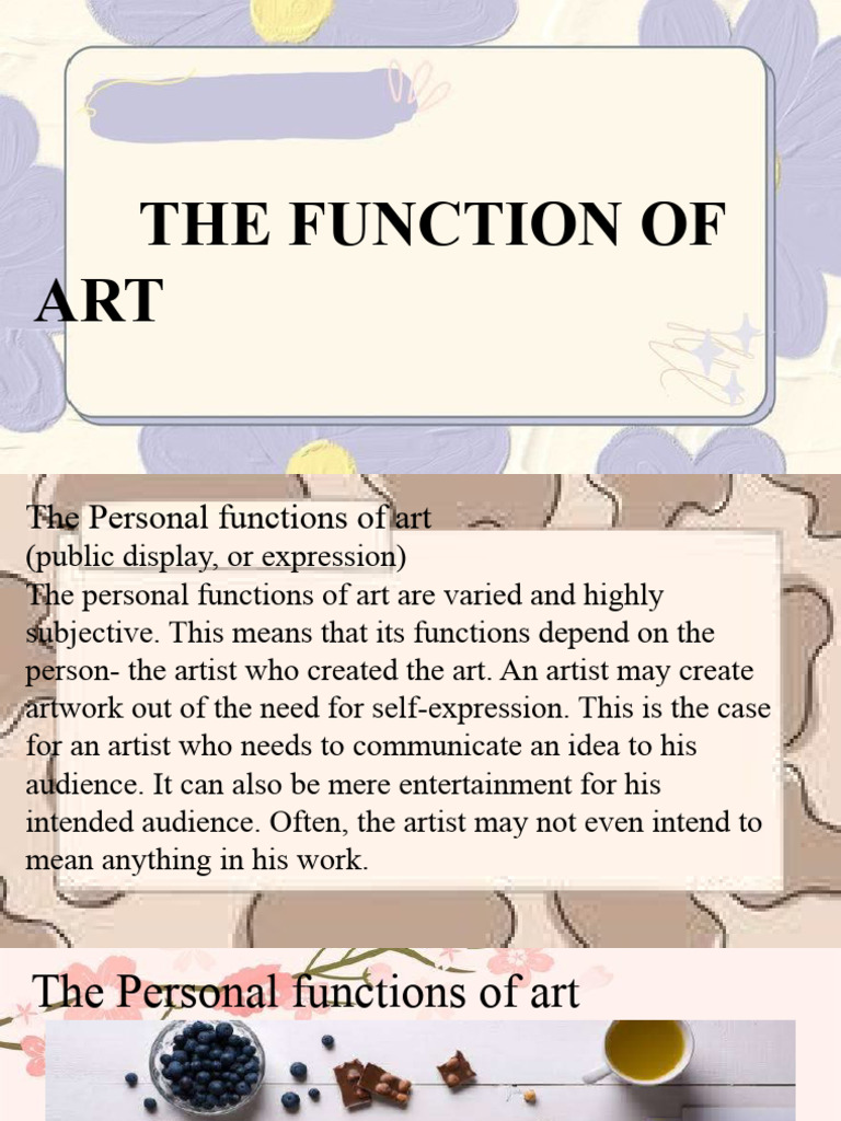 Art Appreciation | PDF | Idea | Composition (Visual Arts)