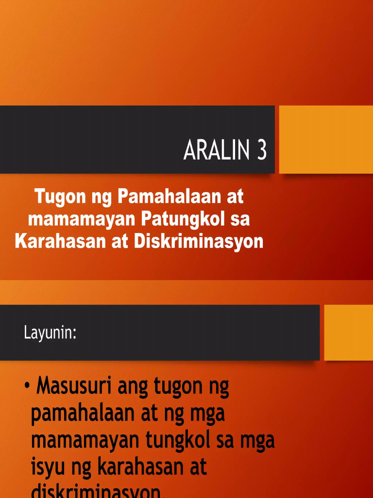 Tugon NG Pilipinas | PDF