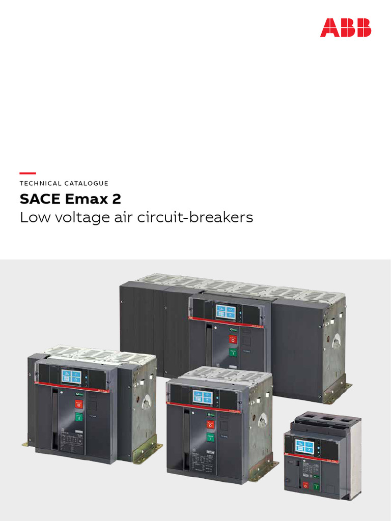 03 ACB SACE Emax 2 - ABB | PDF | Power Supply | Mains Electricity