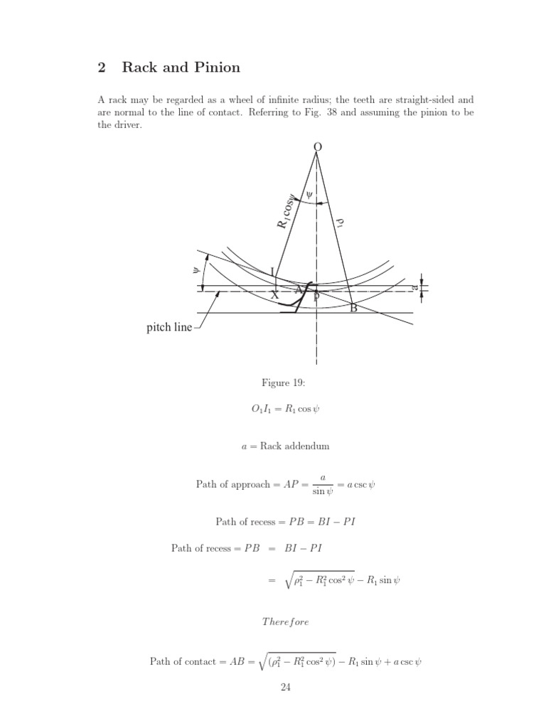 Gear Mechanisms Class Notes 4 Pdf Gear Motion Physics