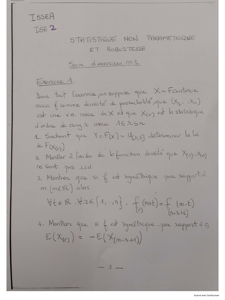 TD Stat Non Param | PDF