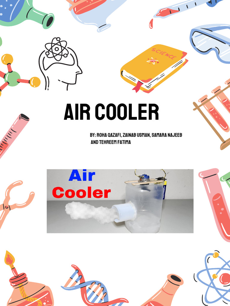 Science Project Report On "Mini Air Cooler" | PDF | Heat Transfer | Air ...