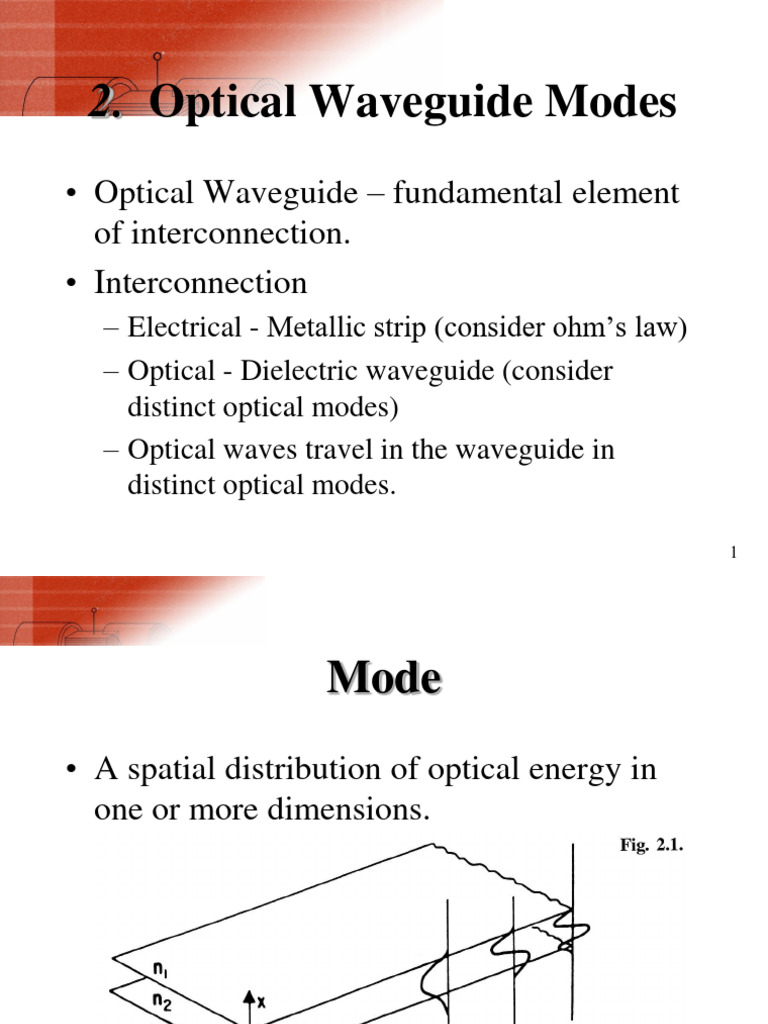 Io 02 | PDF | Waveguide | Optics