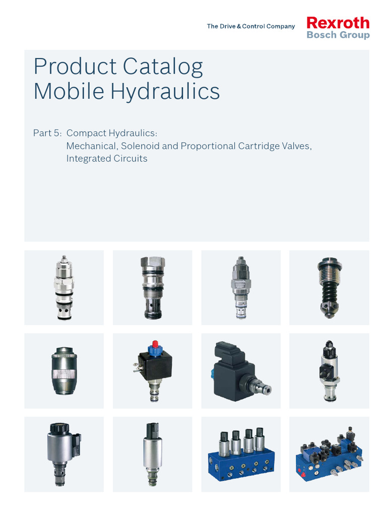Bosch Rexroth Compact Hydraulics Catalog | PDF | Valve | Hydraulics