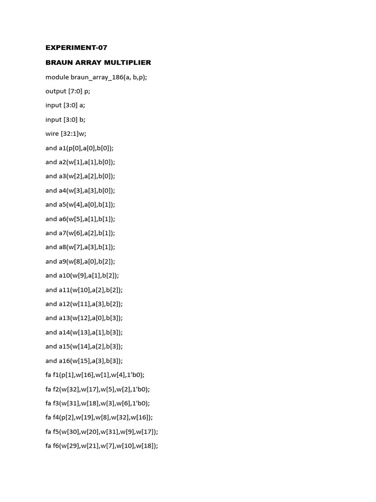 Vlsi Exp 7 | PDF | Teaching Methods & Materials