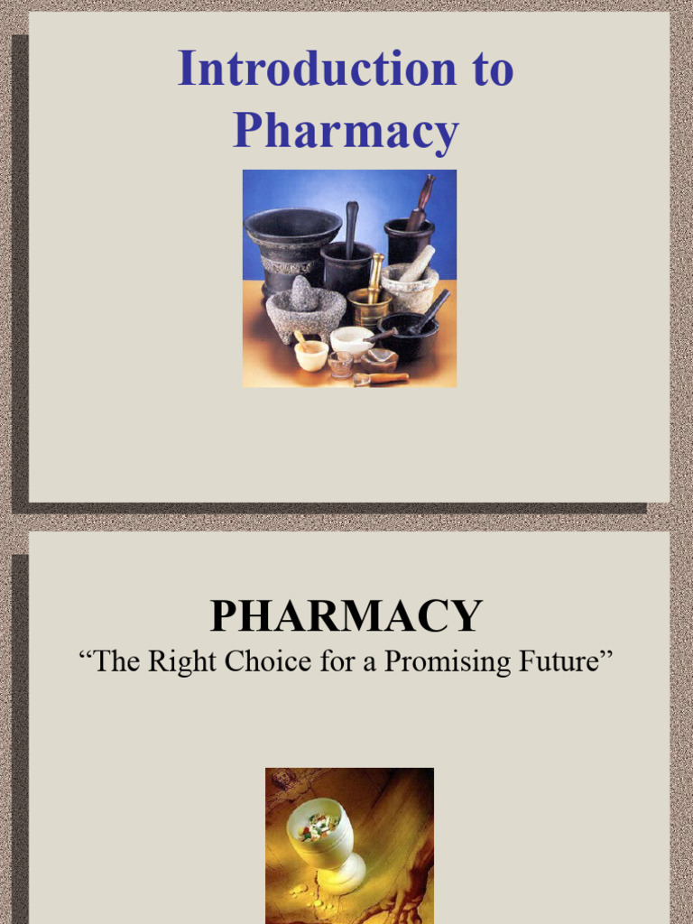 Pharmacy Orietation | PDF | Pharmacy | Topical Medication