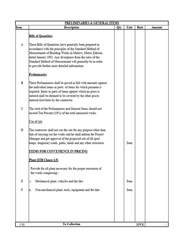 Adminstration Block Lot 3 Blank Boq Revised | PDF | Tile | Window