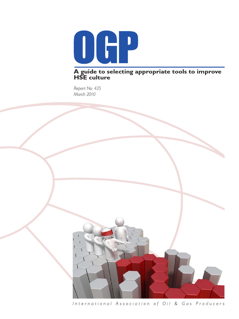 OGP 435 - A Guide To Selecting Appropriate Tools To Improve HSE Culture ...