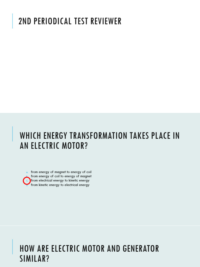 2ND Periodical Test Reviewer | PDF | Electromagnetic Spectrum ...