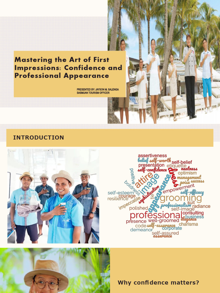 Mastering The Art Of First Impressions Ppt For Dhvsu Pdf