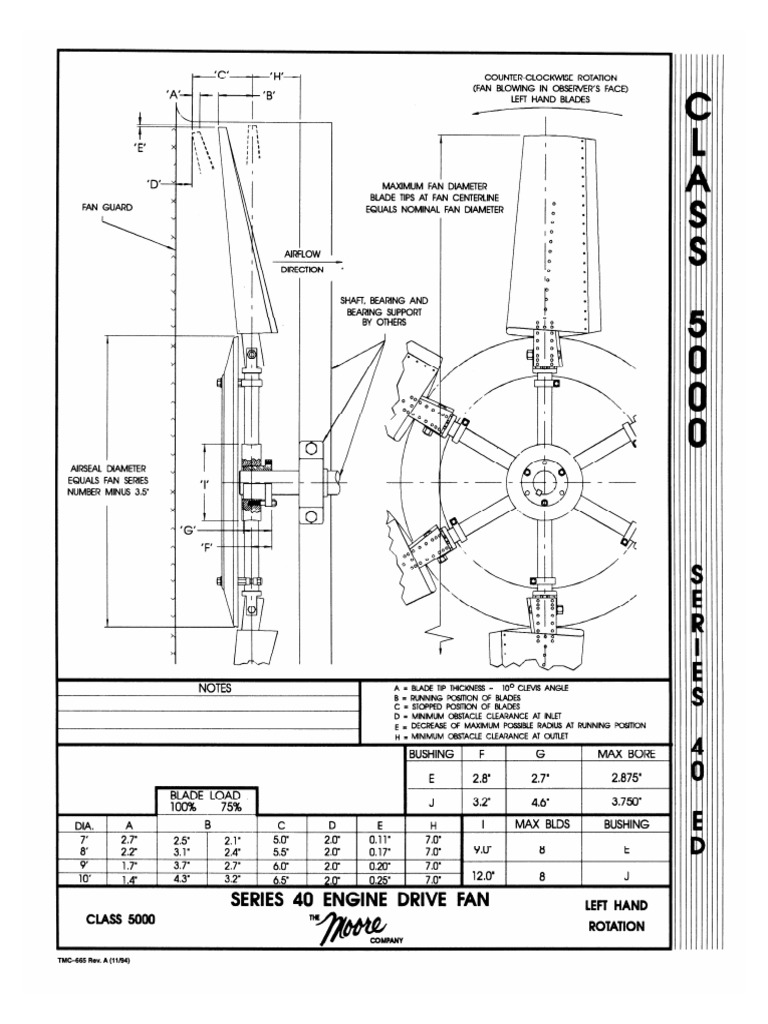 Drawing 5000 40-Engine-Drive-Lh | PDF