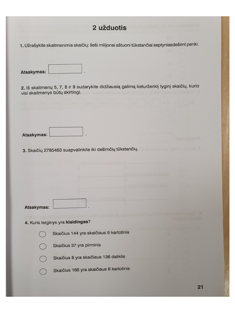 Matematika NMPP Uzd. | PDF