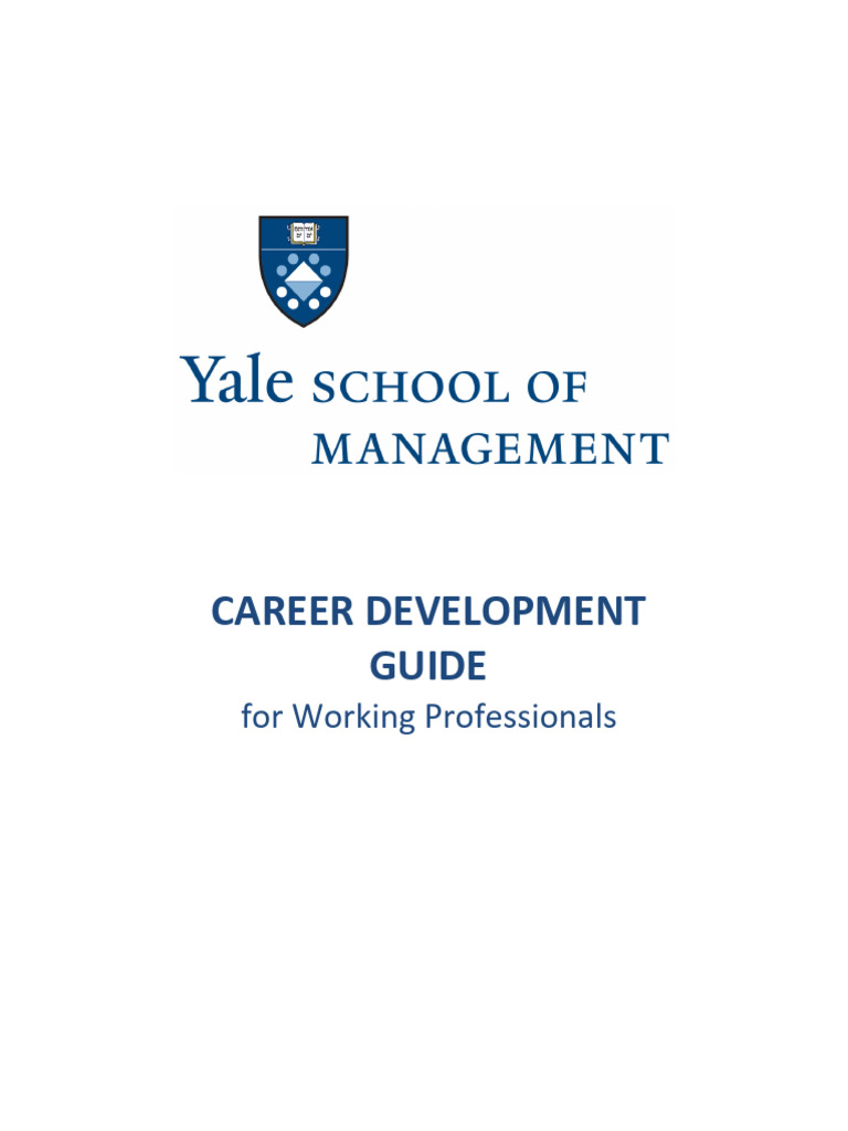 2022 - Your Career Development Guide For Working Professionals - 0 ...