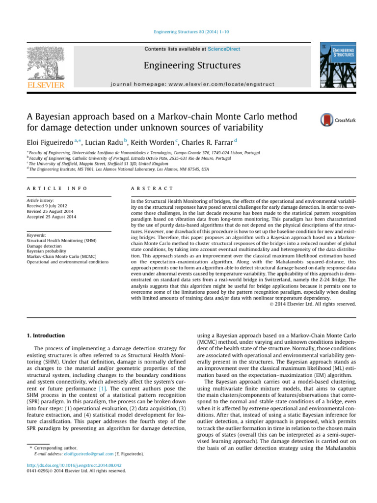 A Bayesian Approach Based On A Markov Chain Monte Carlo Pdf