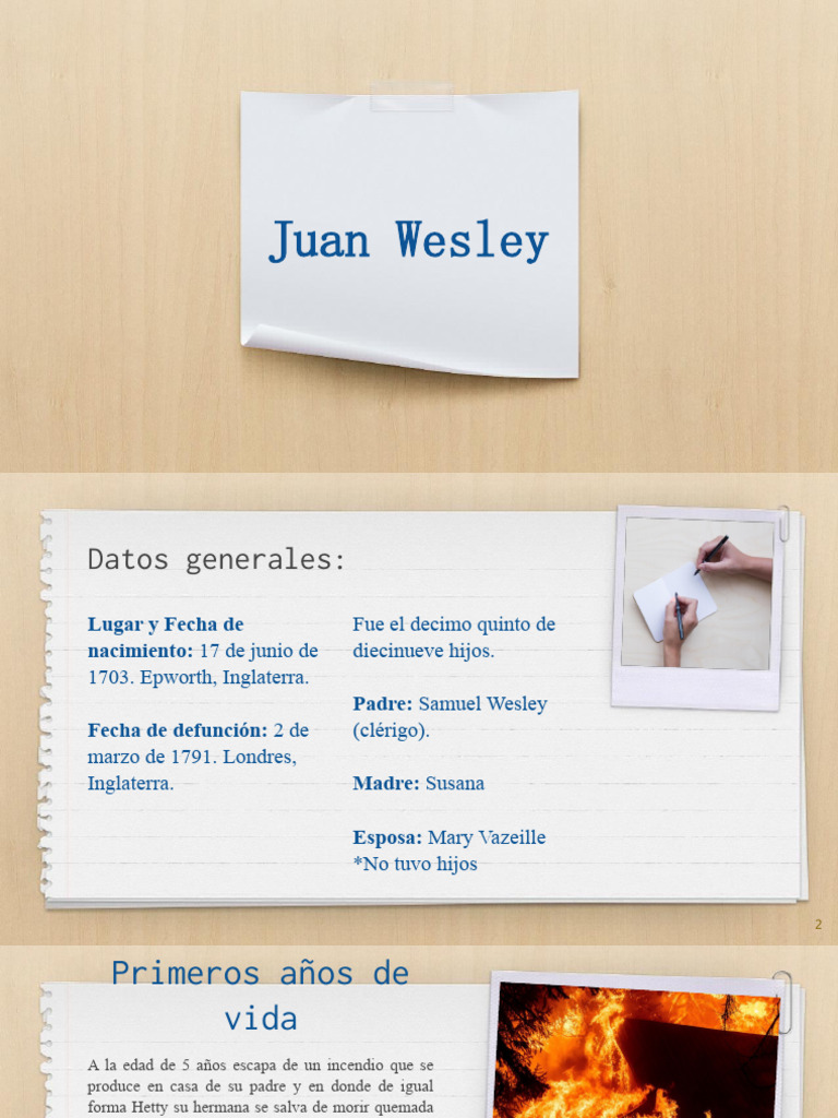 Biografía de Juan Wesley | Descargar gratis PDF | metodismo | Iglesia ...
