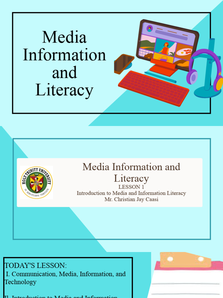 Media Literacy Education Presentation Lesson 1 Students | PDF ...