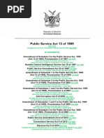 Public Service Rules - Ministry of Public Service | PDF