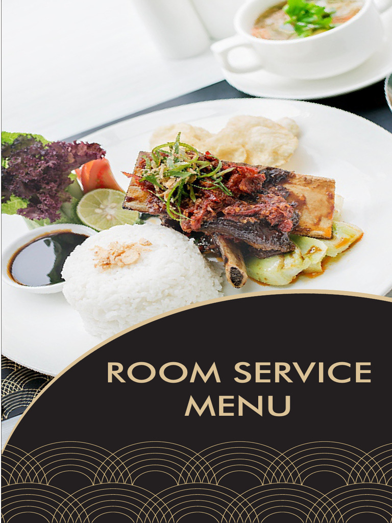 Novotel Room Service Menu | PDF