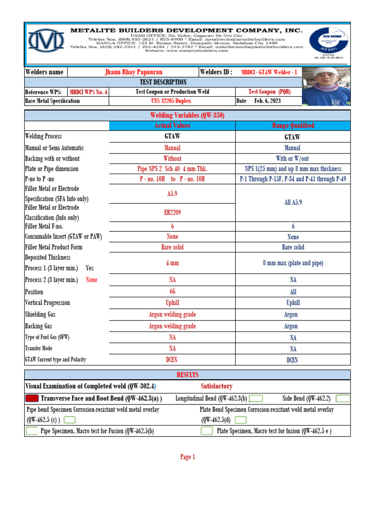 WPQ 1 | PDF