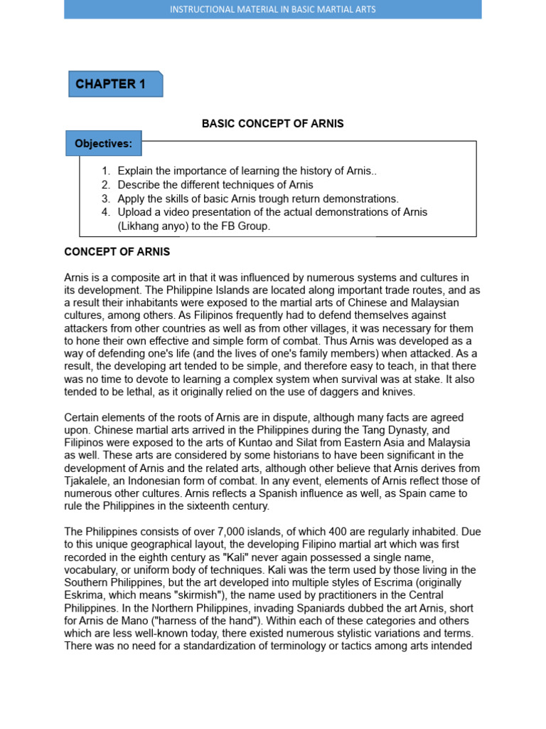 Im Arnis And Disarming Techniques Pdf Jujutsu Jeet Kune Do