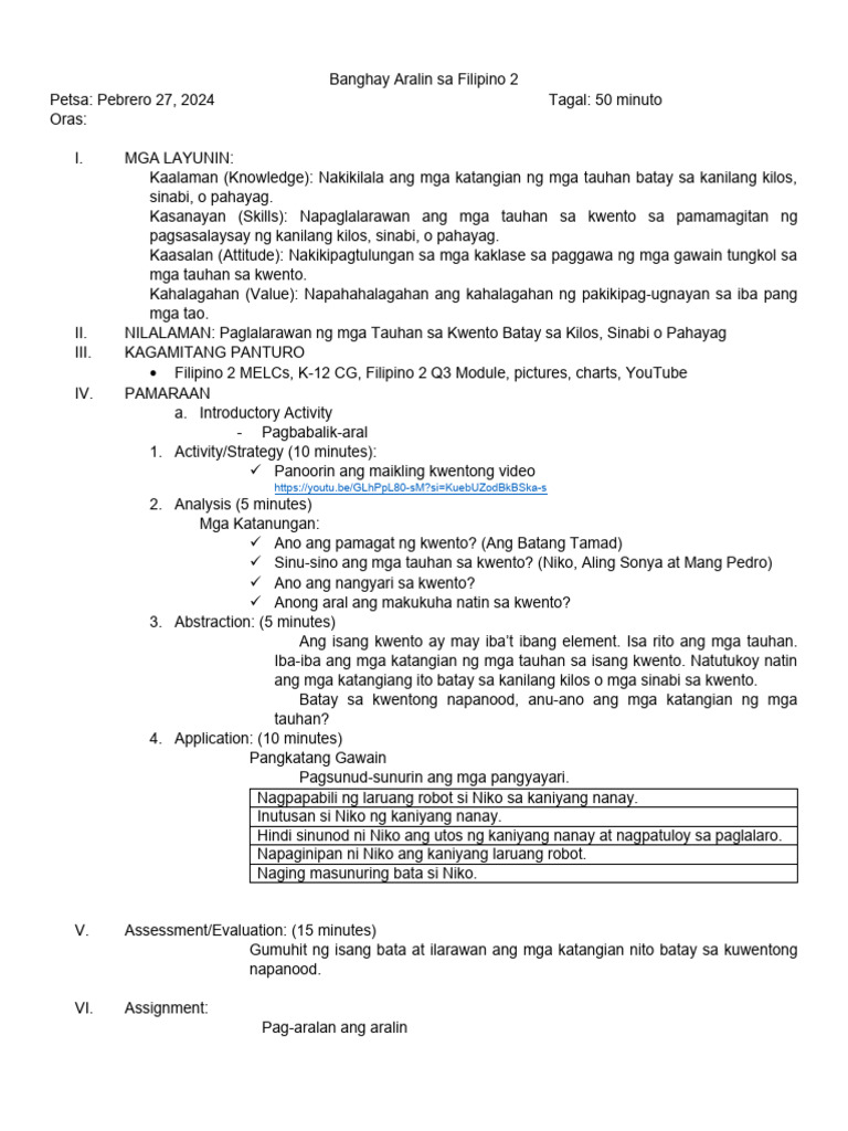 LP Filipino 2.2 | PDF