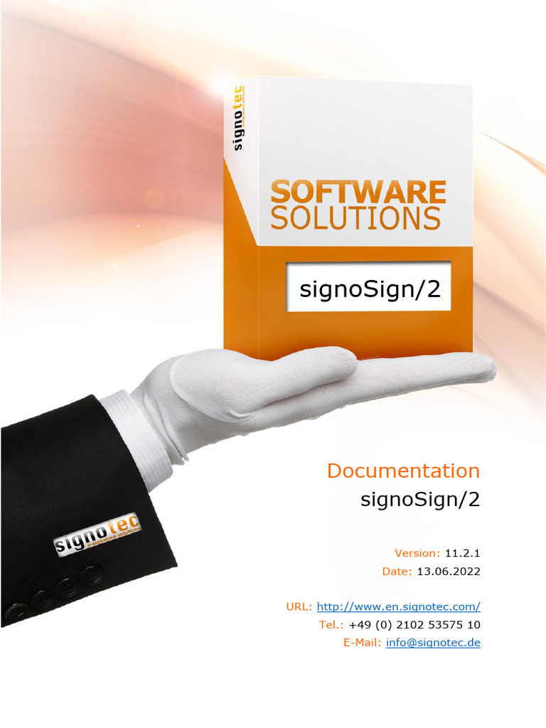 Userguide Signosign2 en | Download Free PDF | Computer File | Public Key Certificate