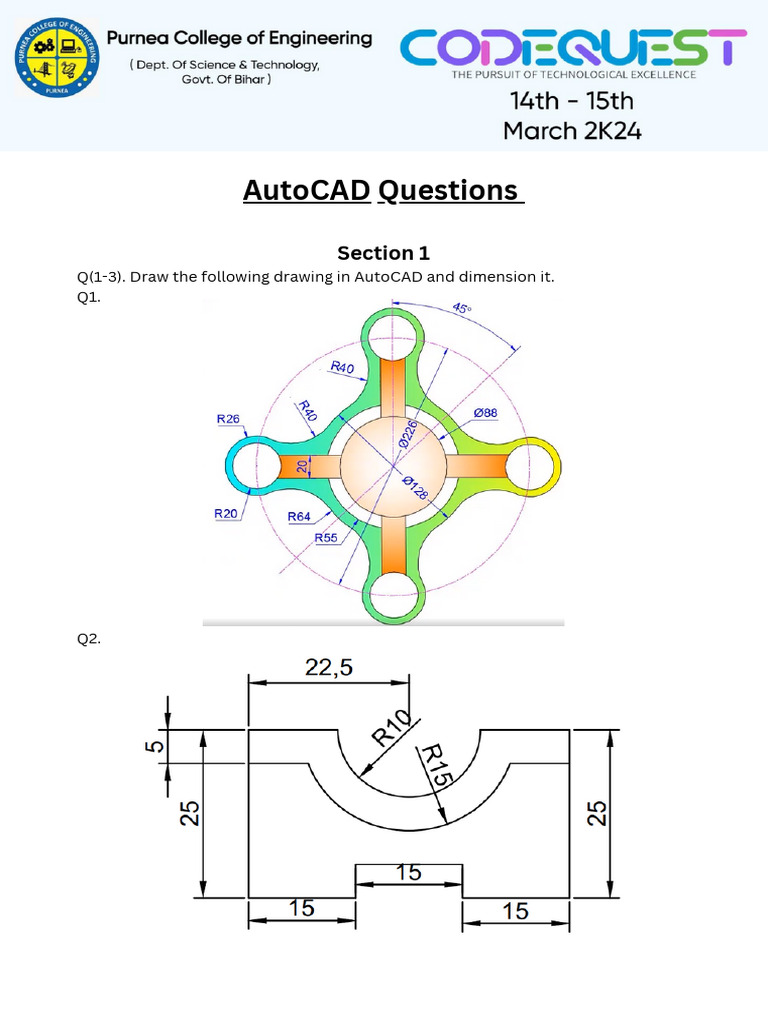 AutoCAD Question CodeQuest | PDF