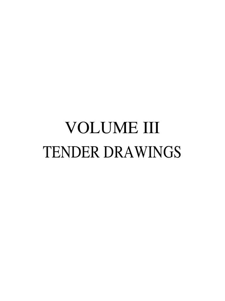 Tender Drawings Index Overview | PDF | Plumbing | Building Materials